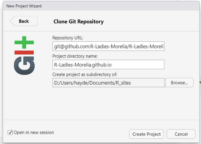 Crea tu página web | R-Ladies Morelia